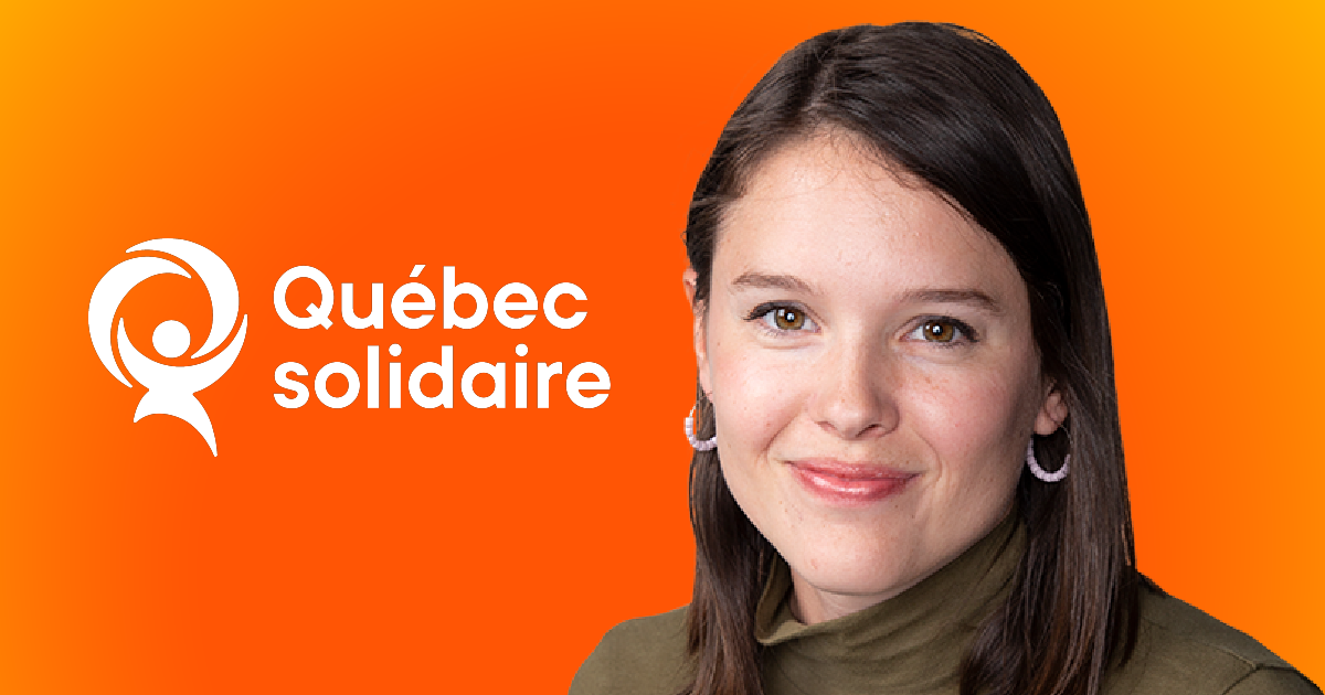 Québec solidaire est fière d’accueillir dans ses rangs la fondatrice du ...